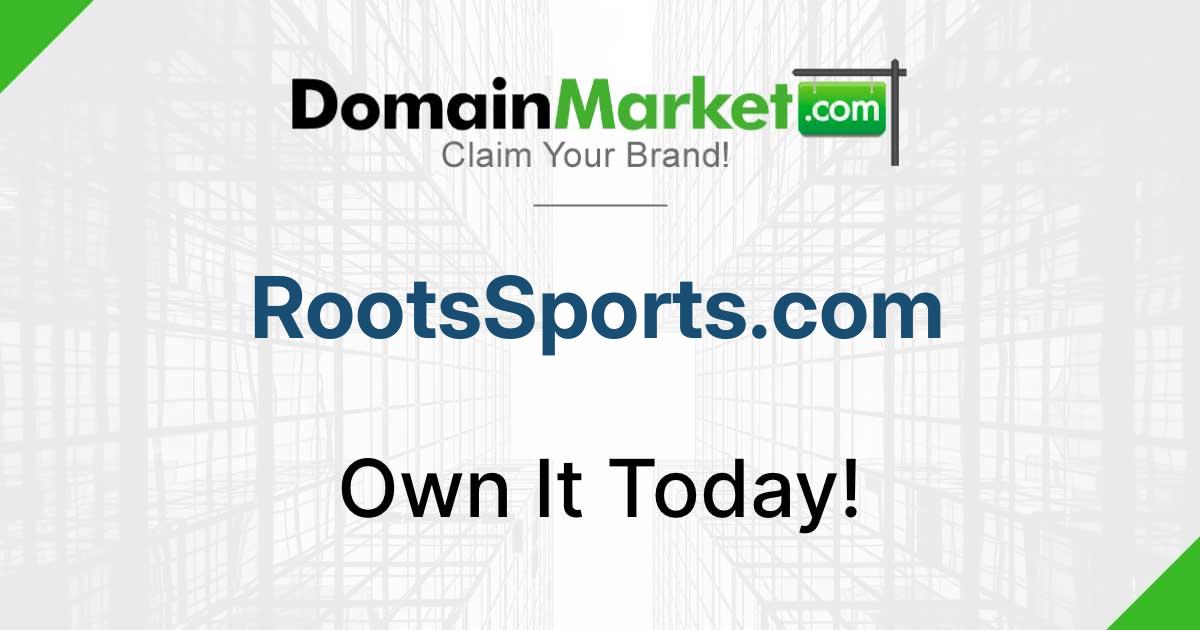 RootsSports.com - Sports Domains for Sale - Buy Premium Athletics ...