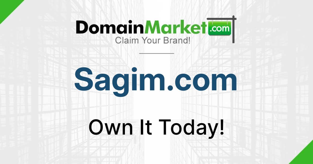 Sagim.com - Business Domains for Sale - Buy Premium Corporate Domain ...