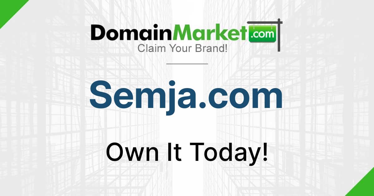 Semja.com - General Domains for Sale - Buy Premium Multi-Purpose Domain ...