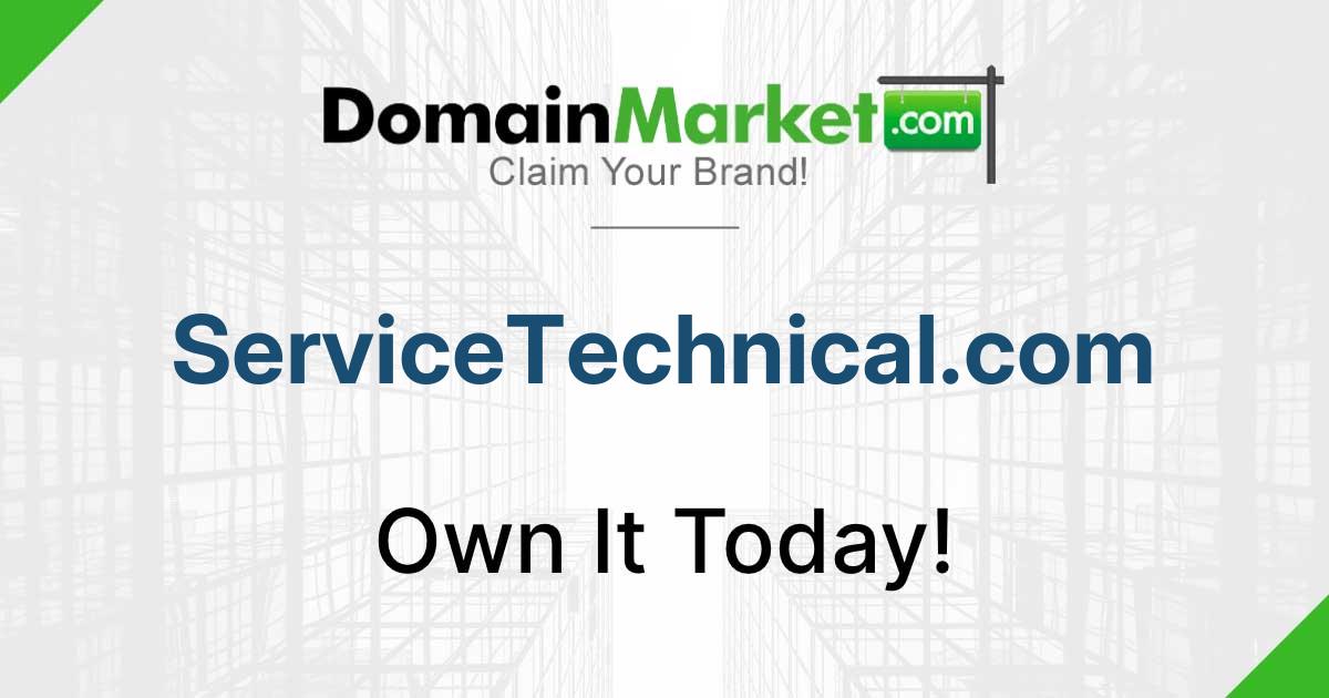 ServiceTechnical.com - Technology Domains for Sale - Buy Premium Tech ...