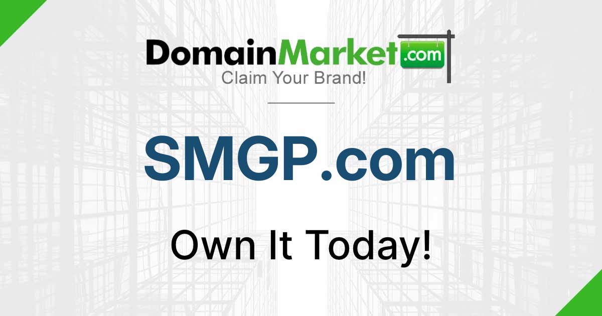 SMGP.com - Business Domains for Sale - Buy Premium Corporate Domain ...