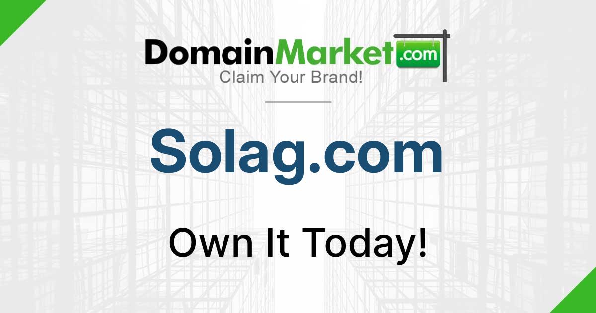 Solag.com - Premium Domain for Sale. Call 888-694-6735.