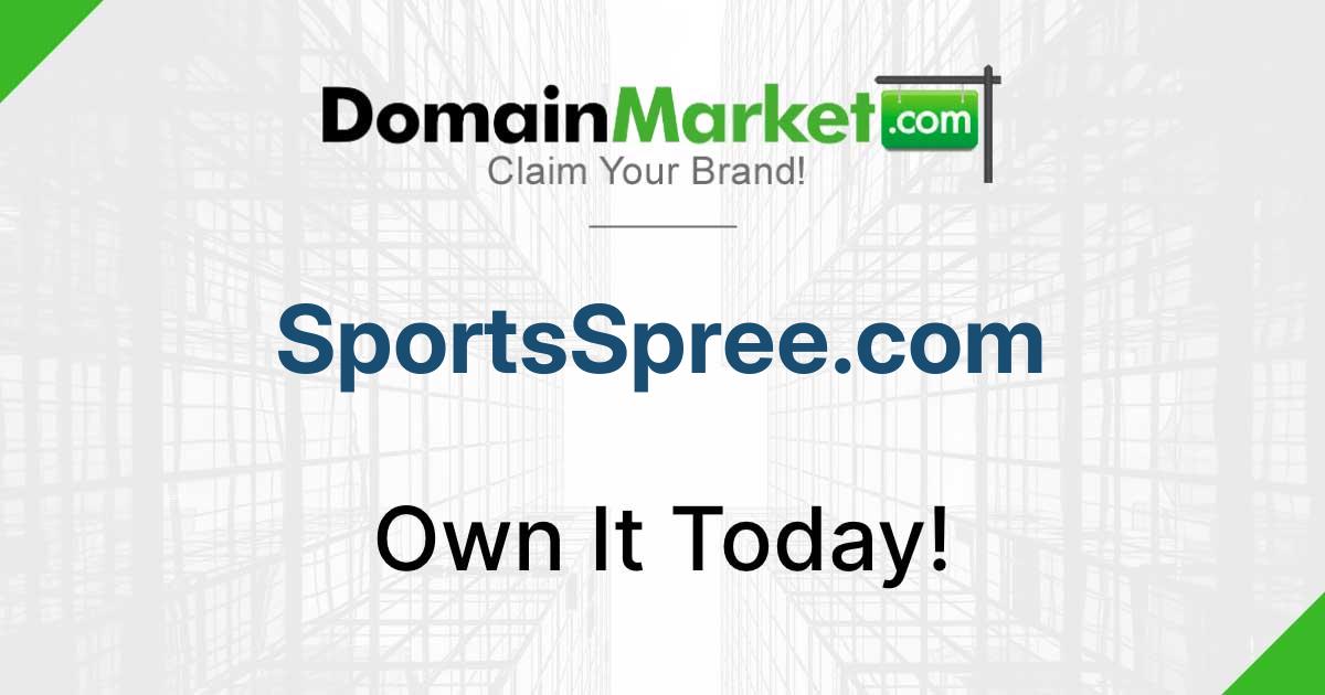 SportsSpree.com - Sports Domains for Sale - Buy Premium Athletics ...