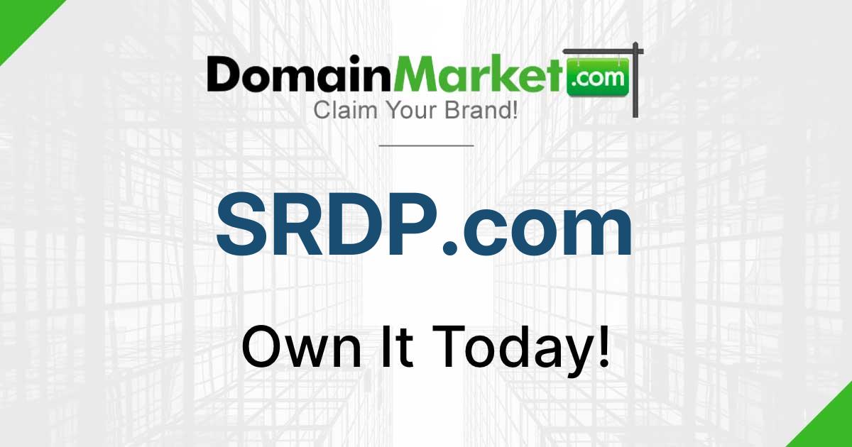 Srdp.com - Business Domain for Sale