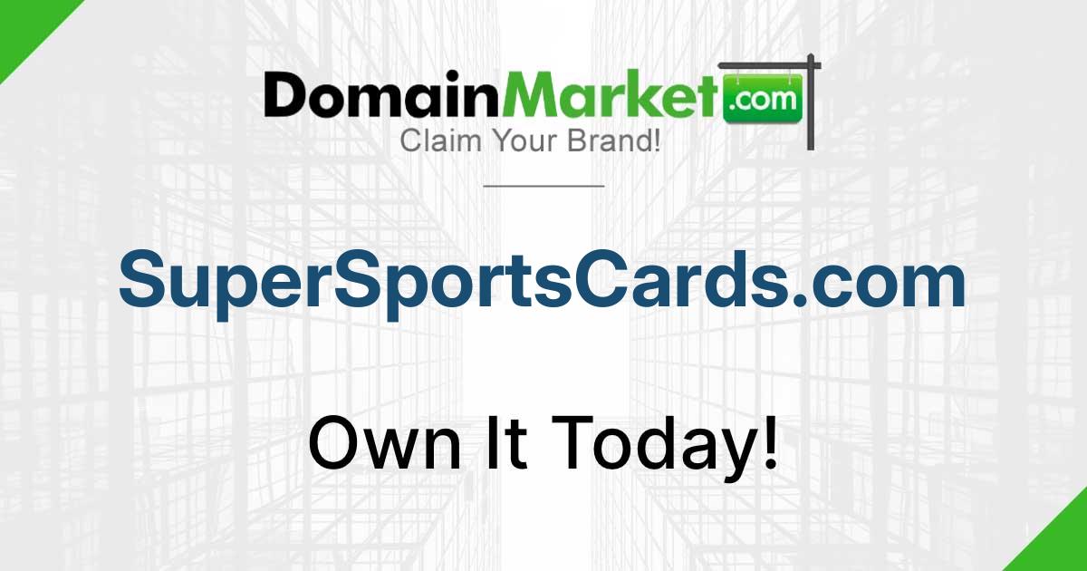 SuperSportsCards.com - Sports Domains for Sale - Buy Premium Athletics ...
