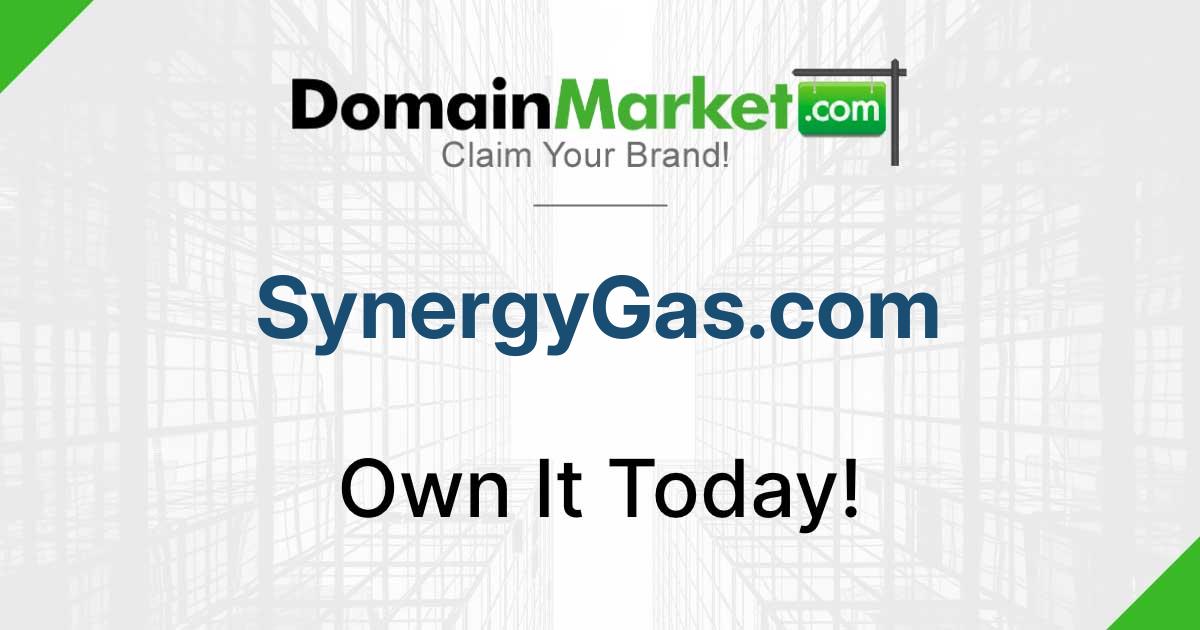 SynergyGas.com - Energy Domains for Sale - Buy Premium Power ...