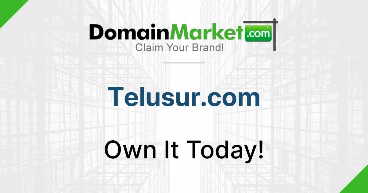 Telusur.com - Business Domains for Sale - Buy Premium Corporate Domain ...