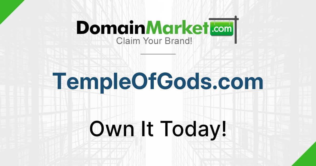 TempleOfGods.com - Religion Domains for Sale - Buy Premium Faith ...