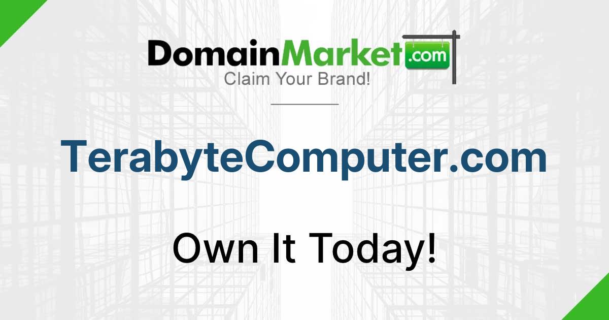 TerabyteComputer.com - Technology Domain for Sale. Call 888-694-6735.