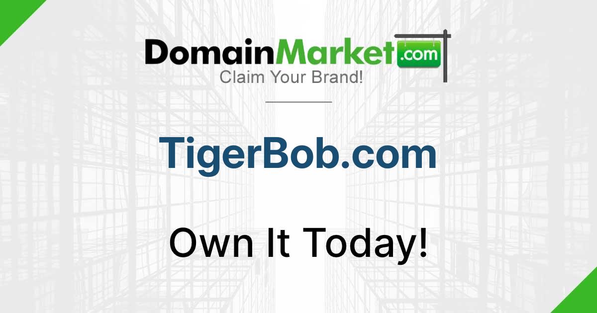 TigerBob.com - Entertainment Domains for Sale - Buy Premium Media ...