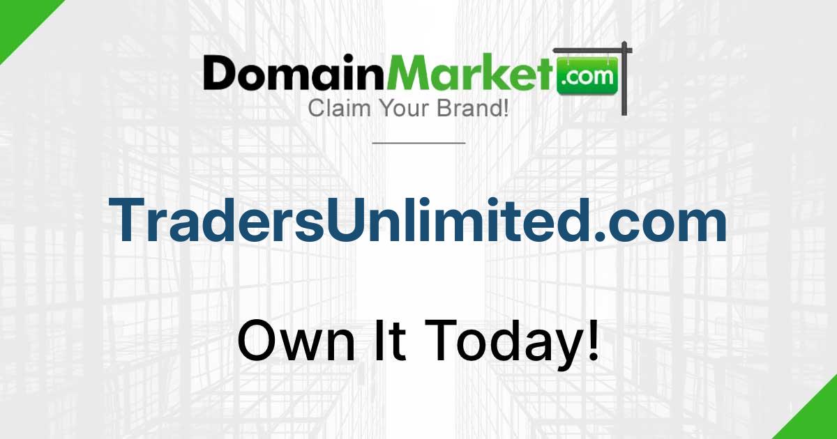 TradersUnlimited.com - Finance Domains for Sale - Buy Premium Banking ...