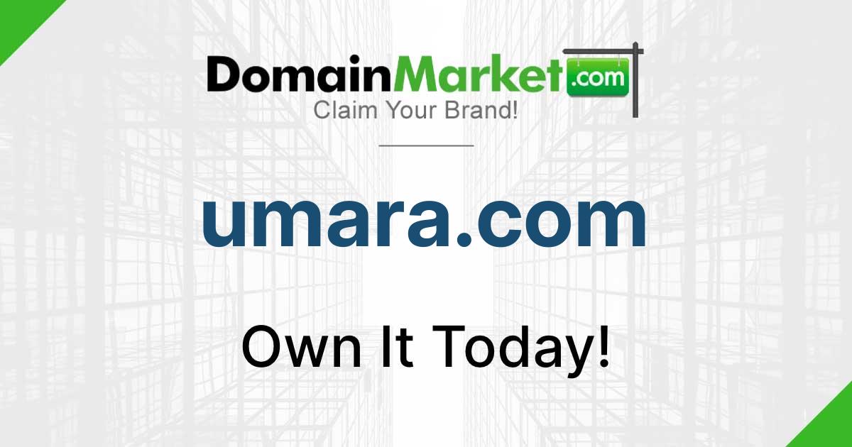 Umara.com - Business Domain for Sale