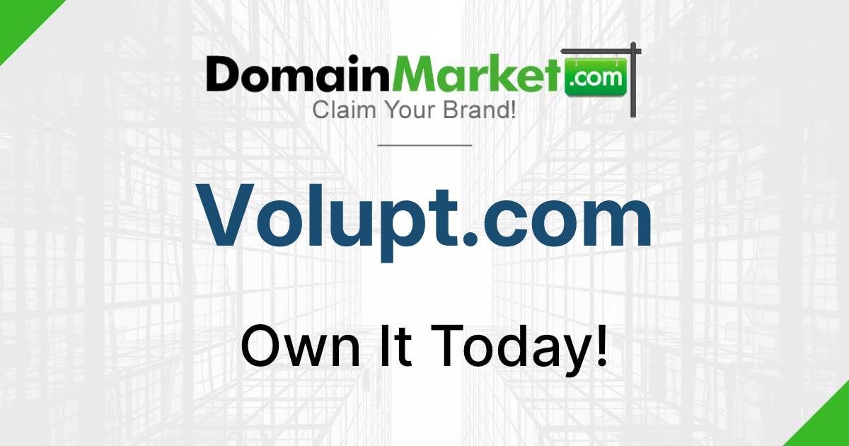 Volupt.com - Miscellaneous Domains for Sale - Buy Premium Diverse ...