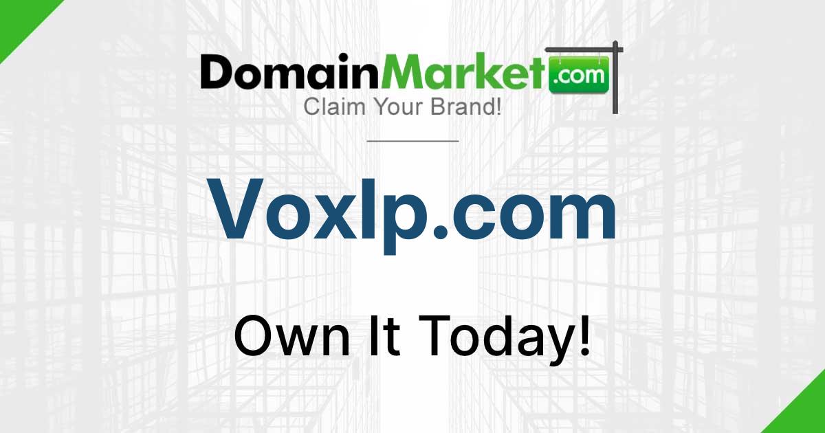 VoxIp.com - Technology Domains for Sale - Buy Premium Tech & Innovation ...