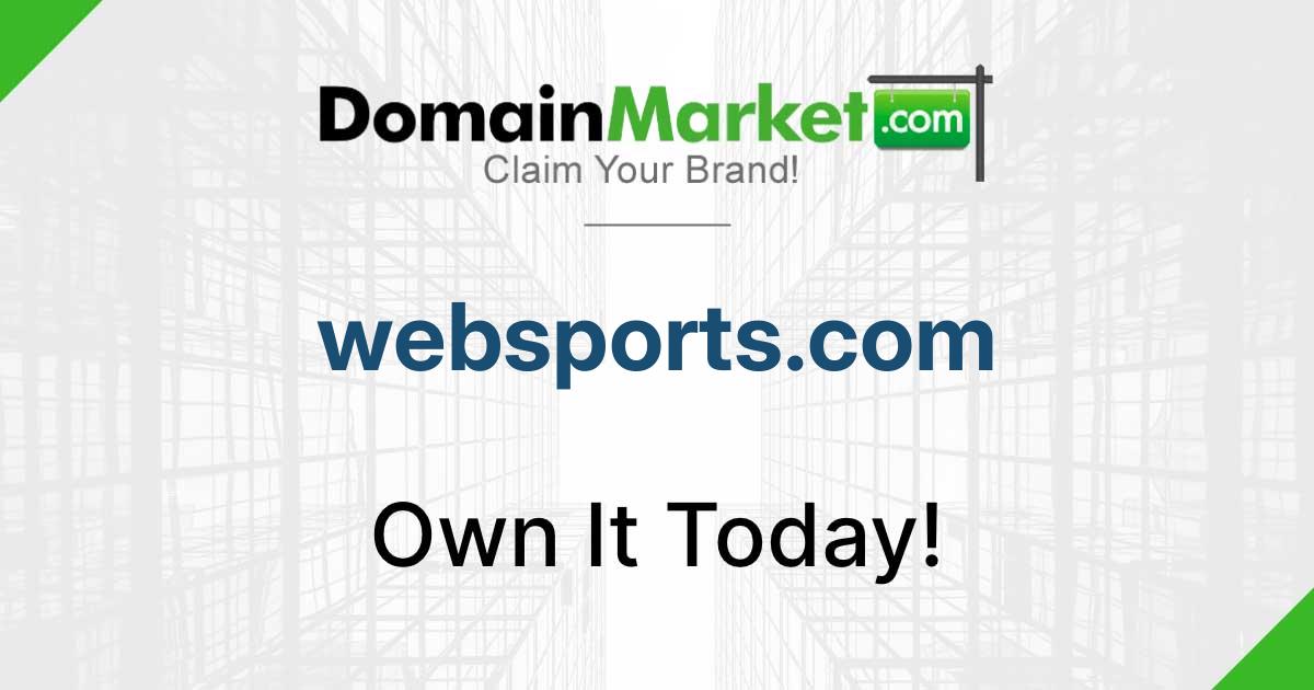 Websports.com - Sports Domain for Sale. Call 888-694-6735.