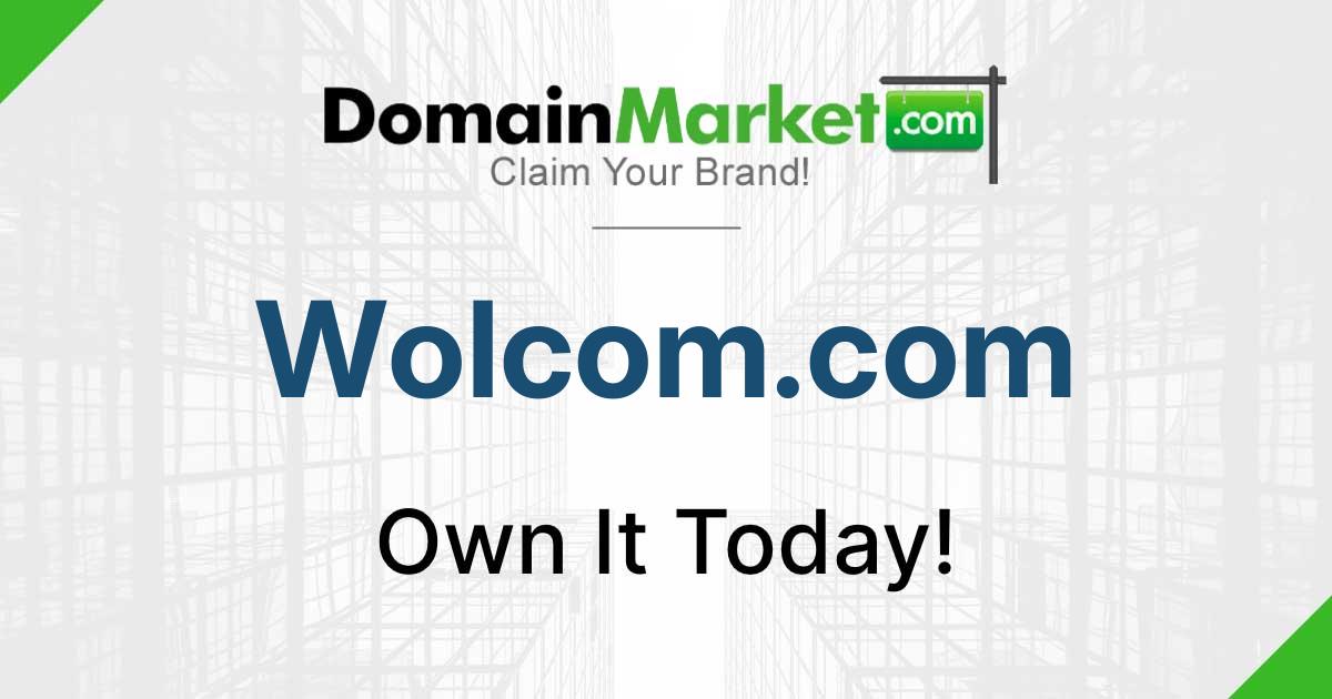 Wolcom.com - Business Domains for Sale - Buy Premium Corporate Domain ...